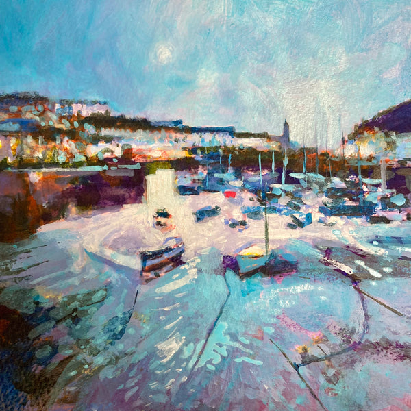 Porthleven - Aqua Light – Glyn Macey Studio