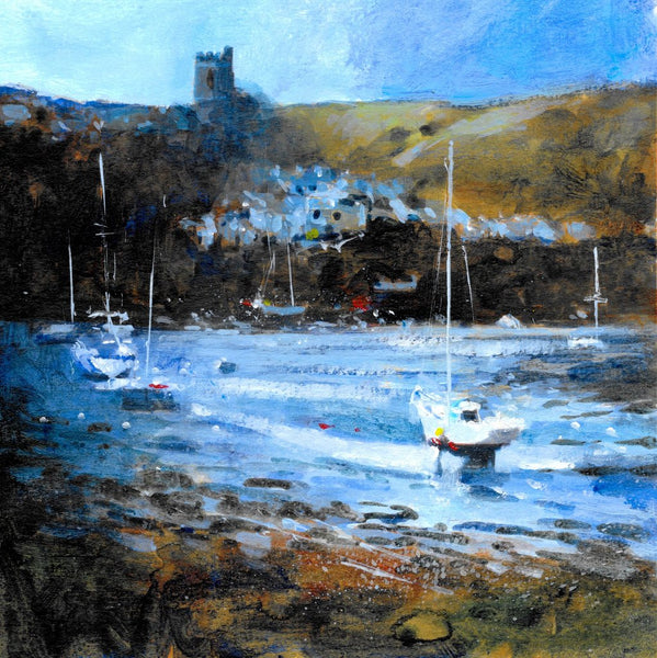 Yachts at Rest - Low Tide – Glyn Macey Studio